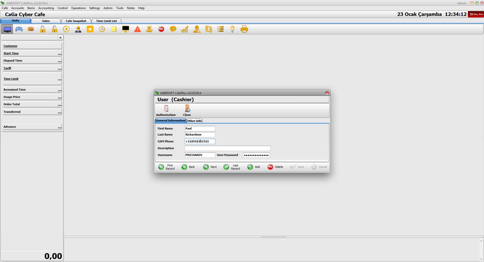 Screenshots | Cafeplus 12